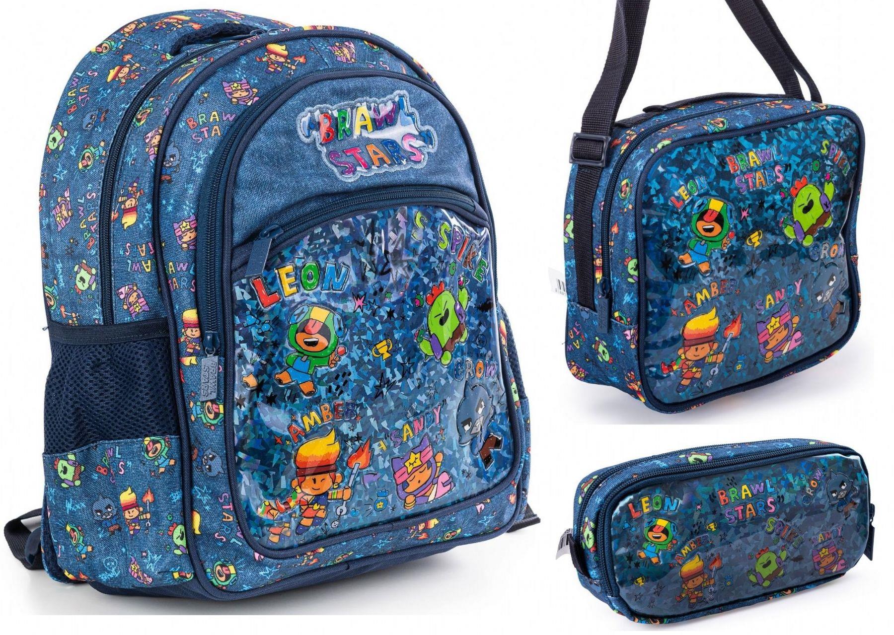 Brawl Stars Üçlü Okul Çanta Seti - SETME23933A Fiyatı ve Detayları