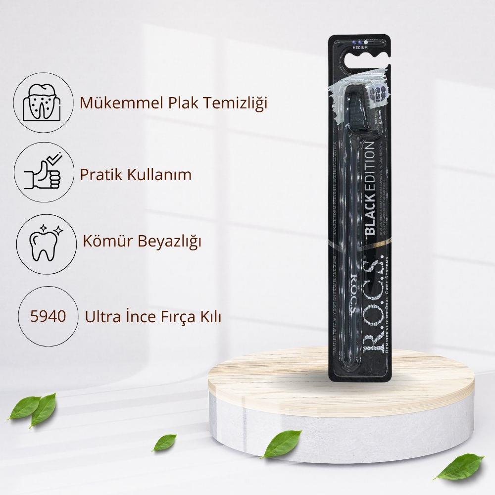 ROCS Black Edition Diş Fırçası