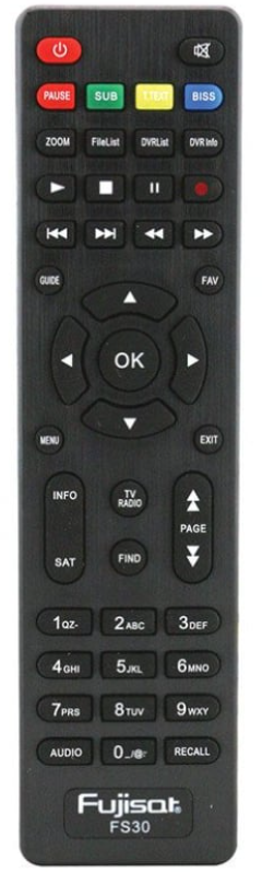Fujisat FS-30 HD Uydu Alıcı Kumandası
