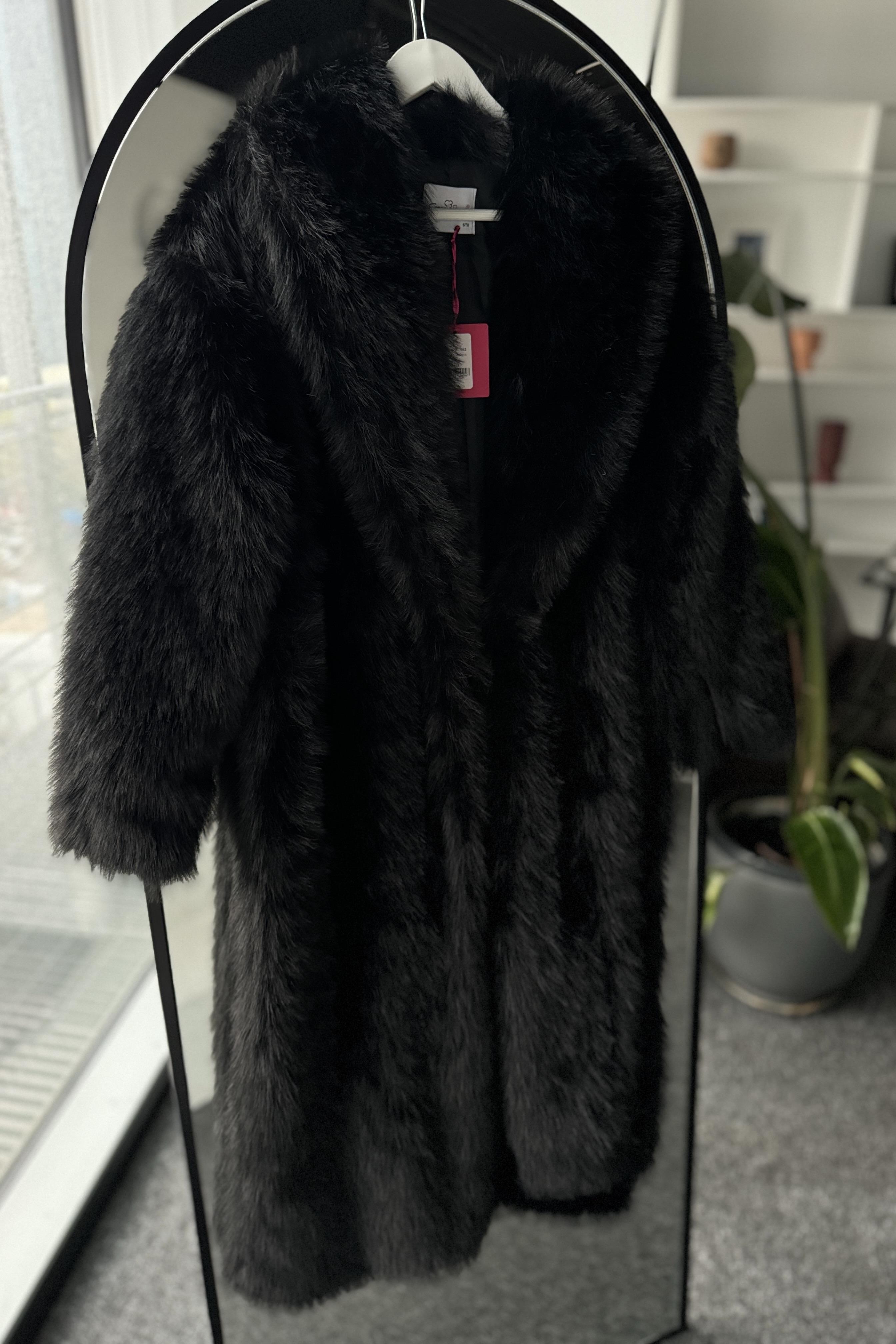 Premium Uzun Boy Kürk - Siyah