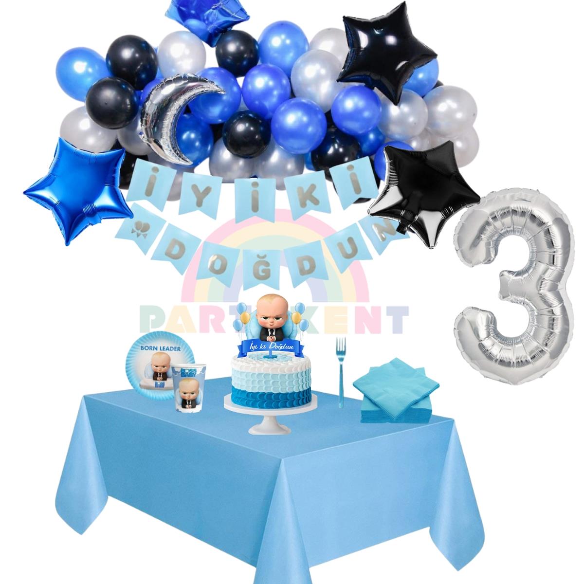 Patron Bebek Doğum Günü Konsepti