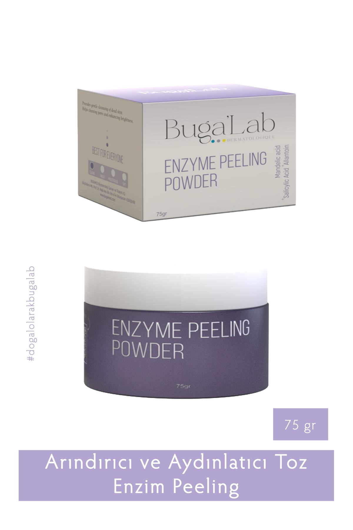 Buga'Lab Enzyme Peeling Powder | Cildi Arındırıcı ve Aydınlatıcı Enzim ...