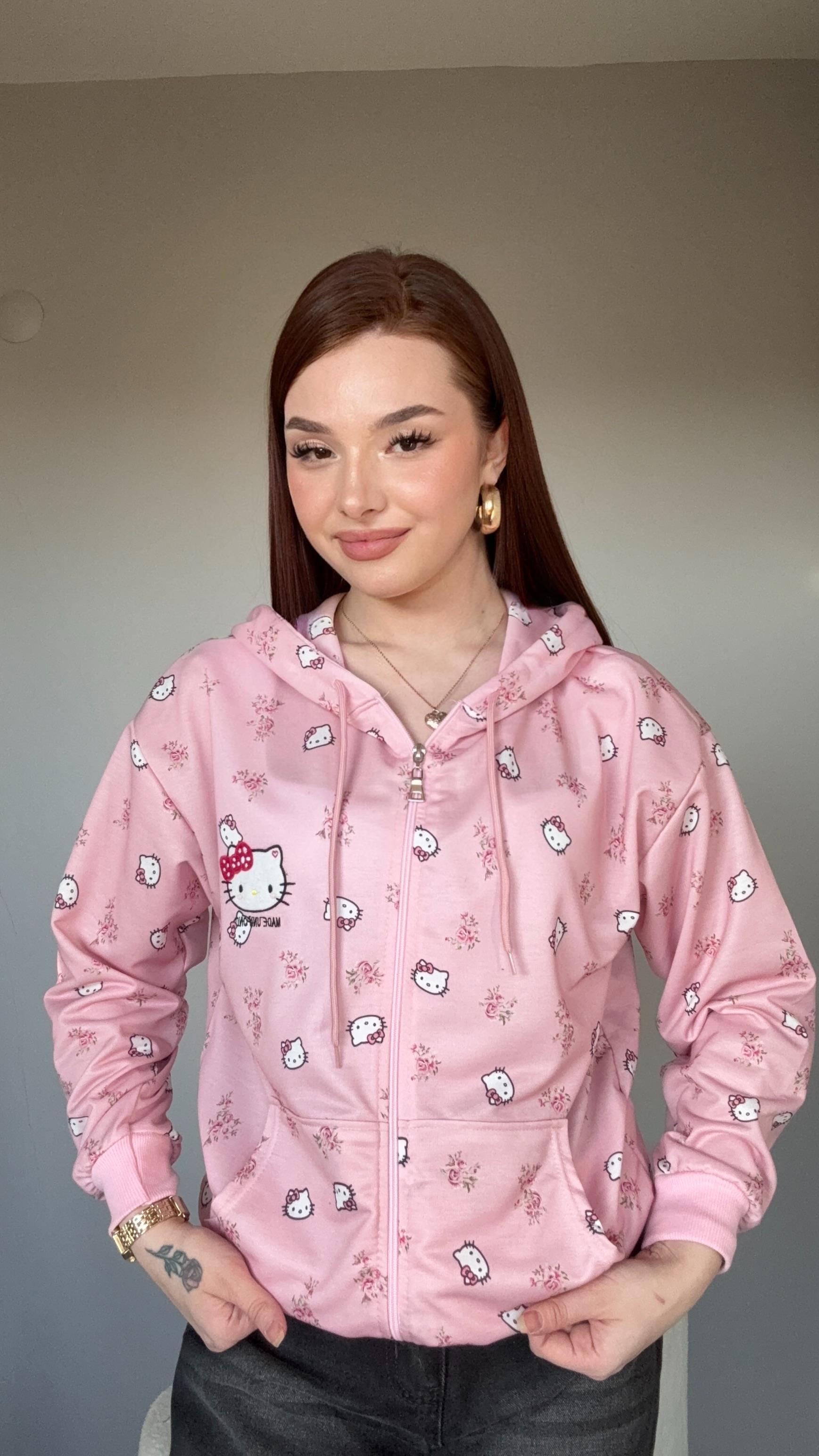 İconic Hello Kitty Hırka Pembe