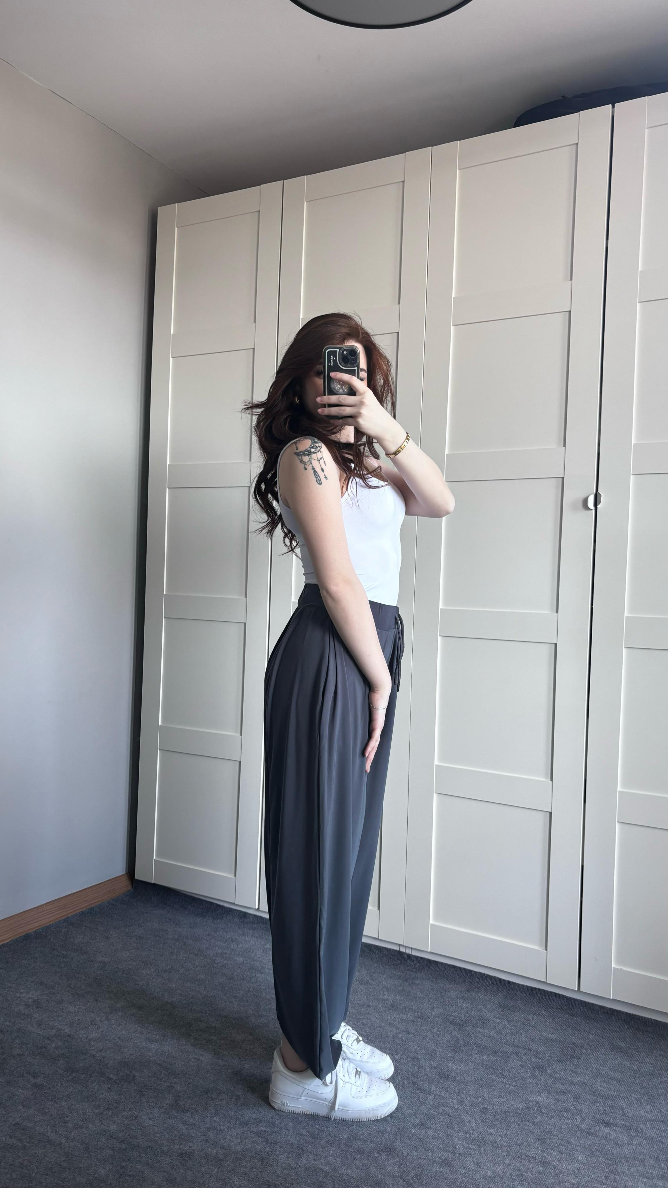 Oysho Modal Şalvar Füme