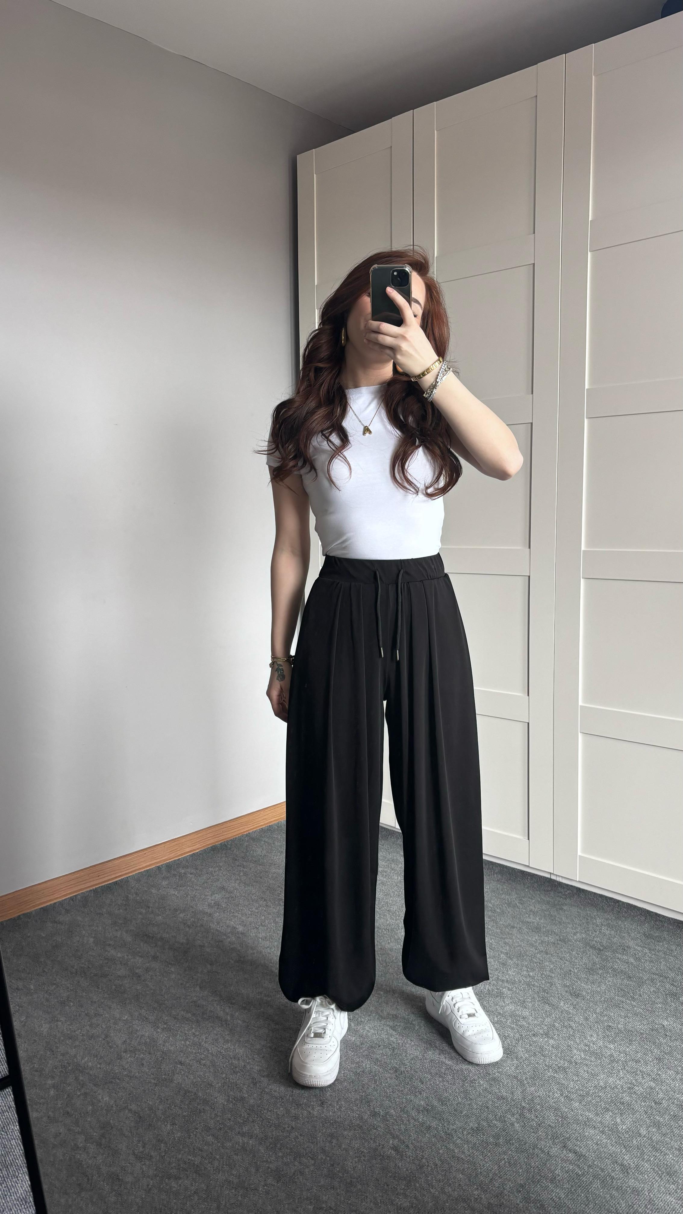 Oysho Modal Şalvar Siyah