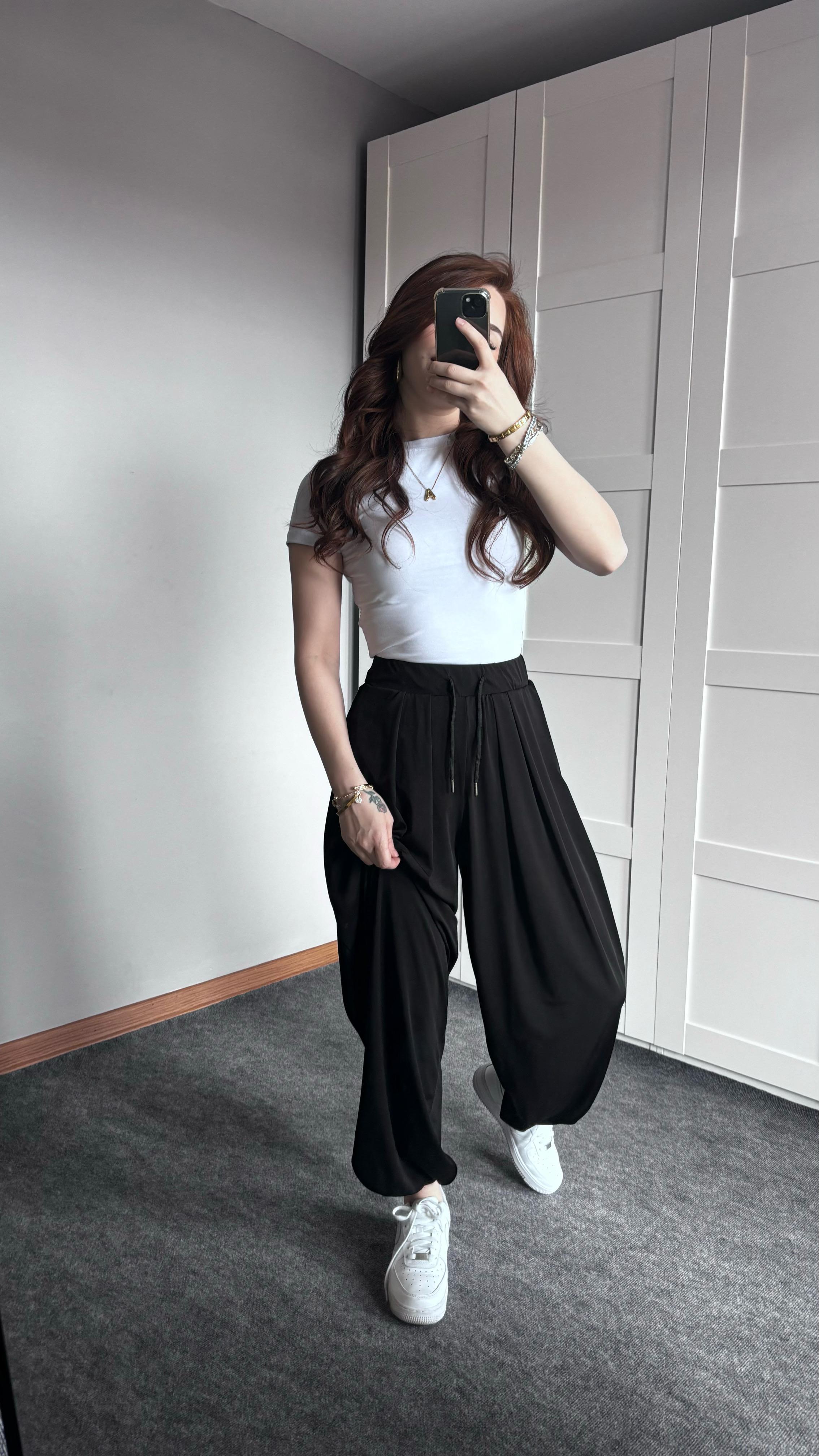 Oysho Modal Şalvar Siyah