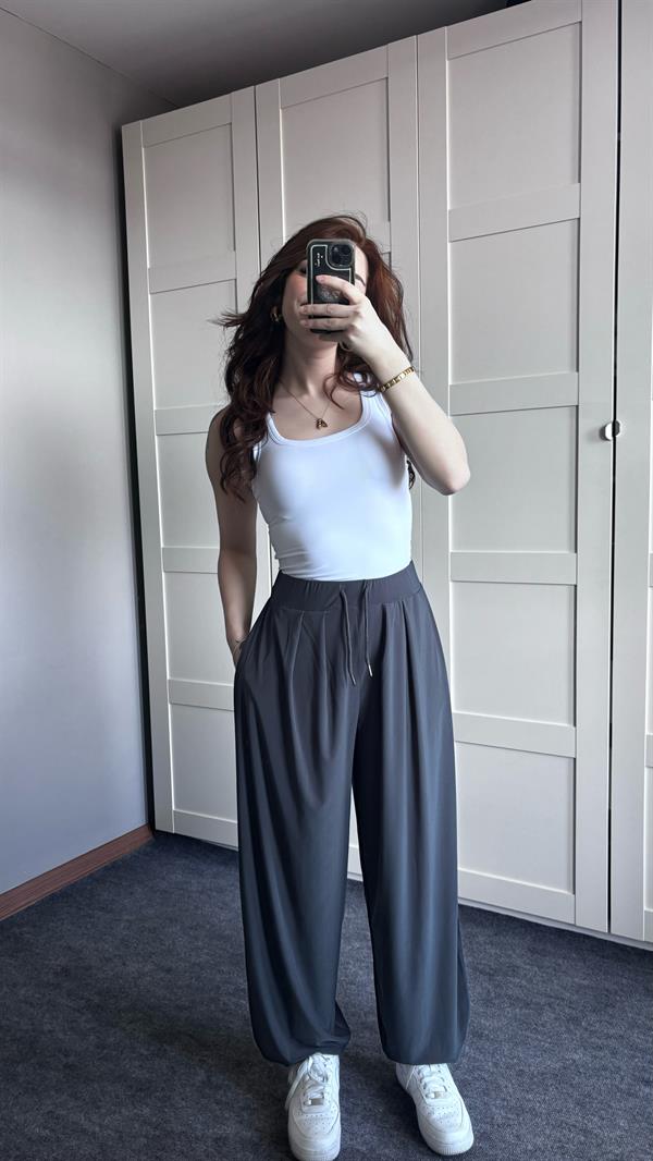 Oysho Modal Şalvar Füme