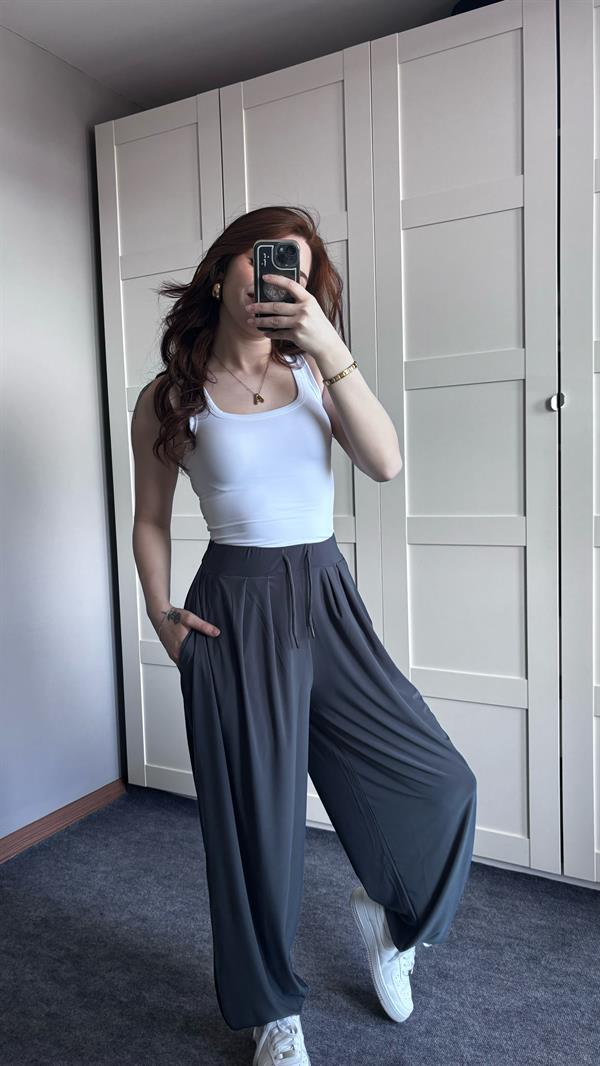 Oysho Modal Şalvar Füme