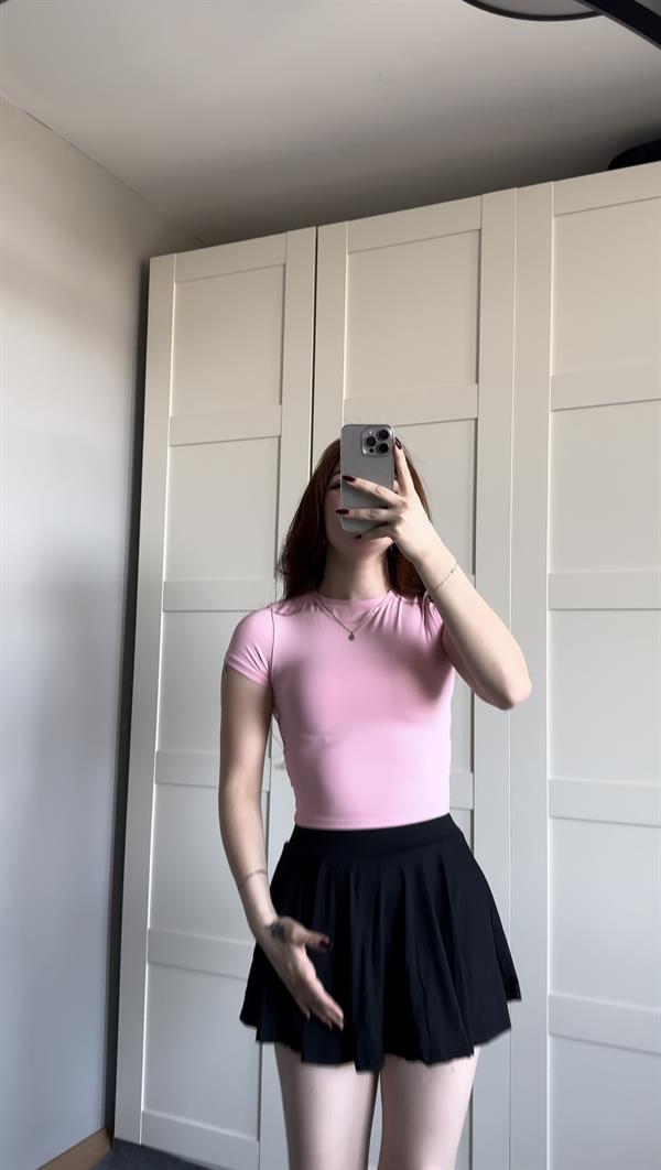 Soft Touch Pembe Tişört