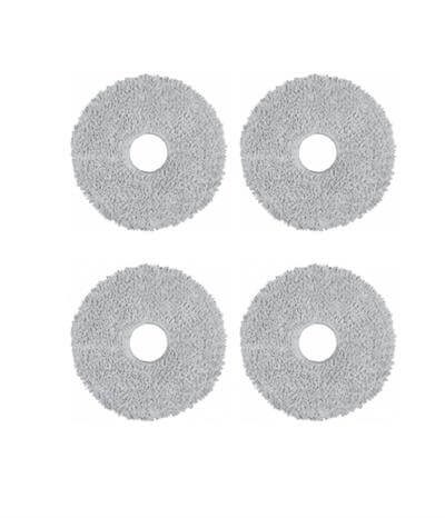 Roborock QRevo Curv Uyumlu 4 Adet Mikrofiber Mop Bez