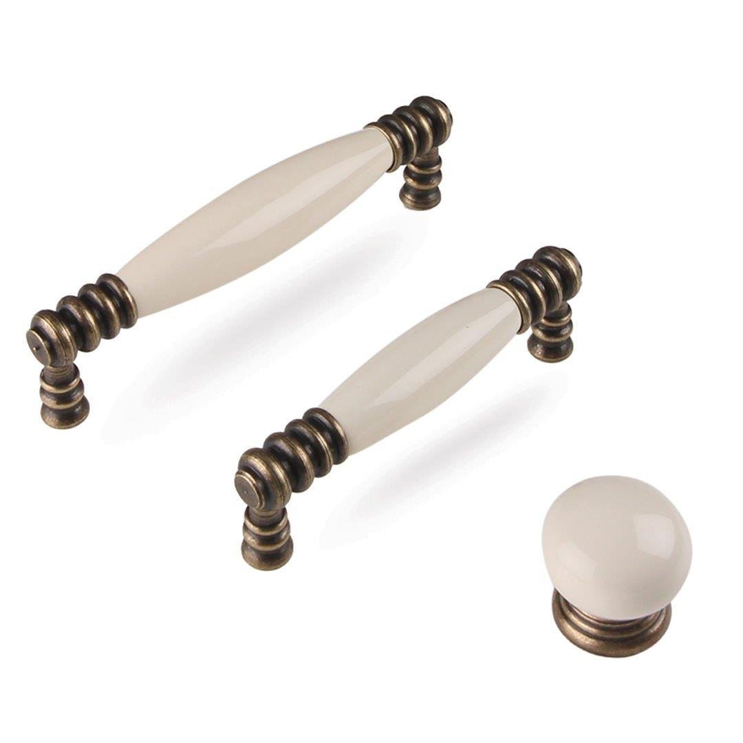 B 290 Antik Krem Renk Porselen Kulp | Tem