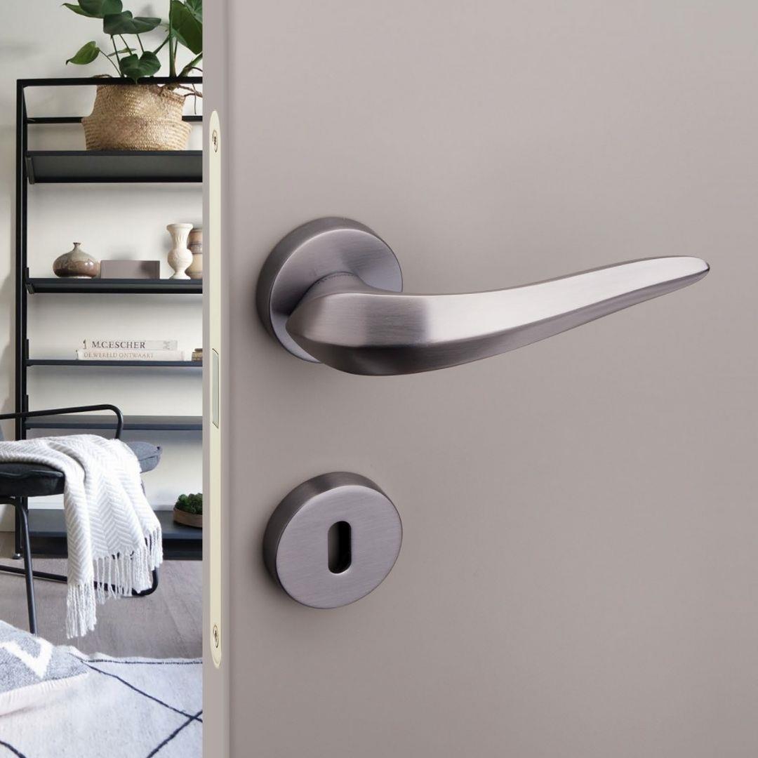 Bıanca Rozetli Kapı Kolu Takımı Altın Renk | System