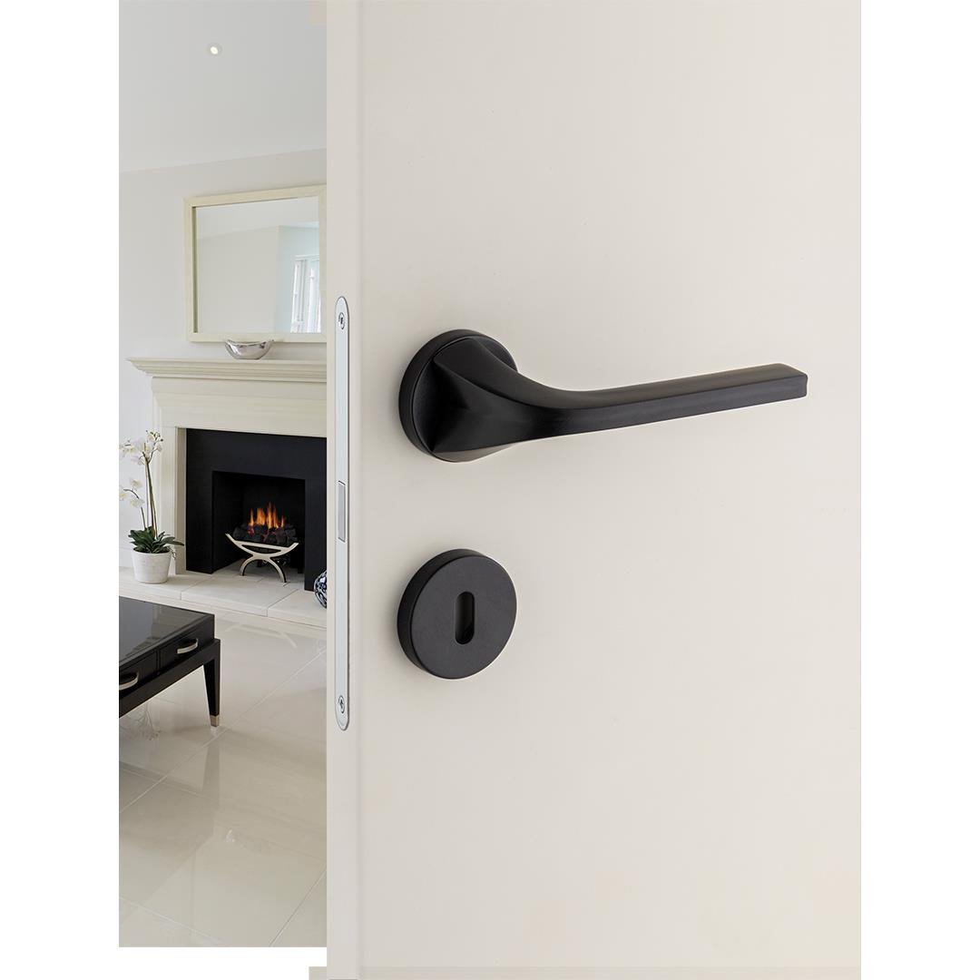 Matrıx Rozetli Kapı Kolu Takımı Antik Renk | System