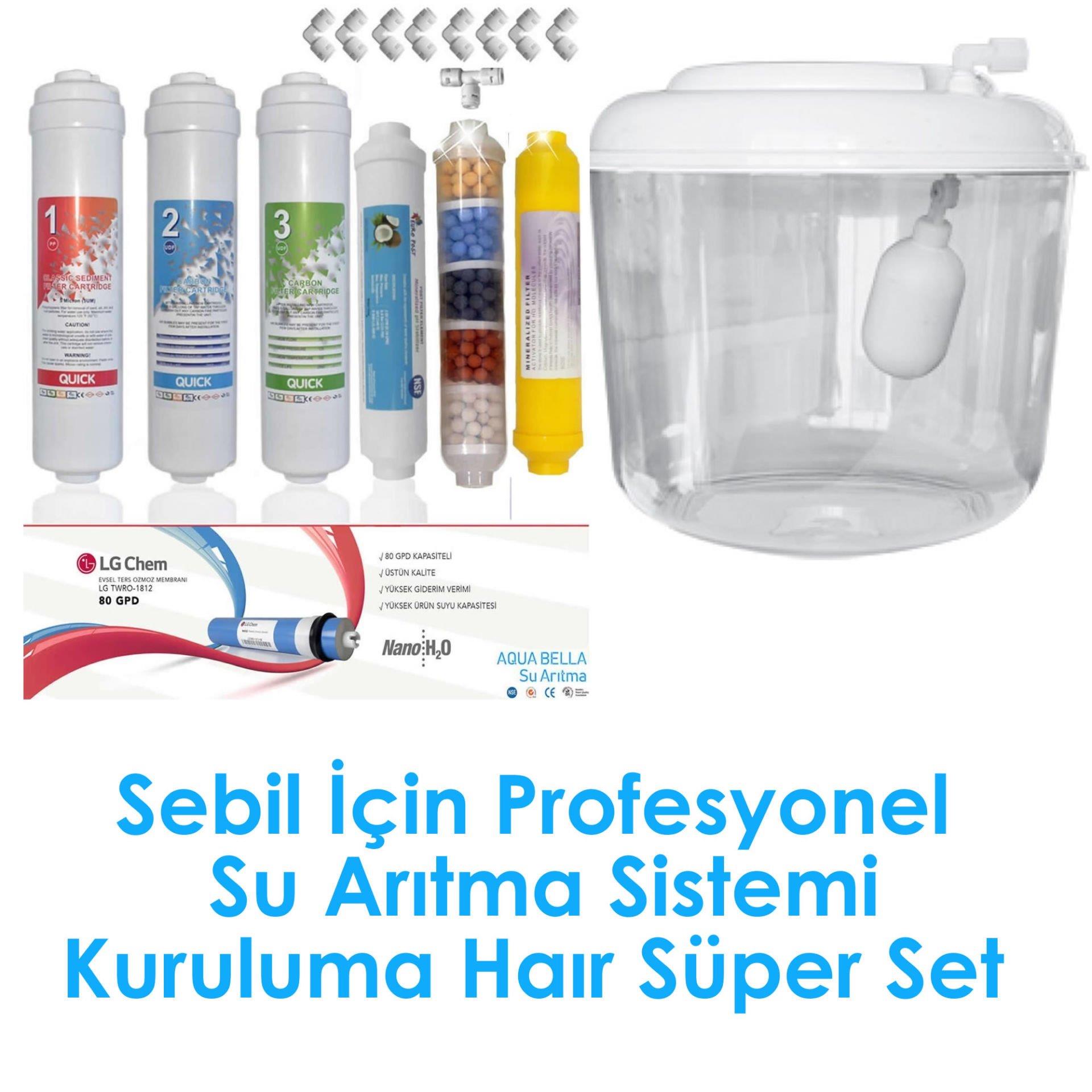Sebil İçin Premium Su Arıtma Cihazı Sebil Aparatı Dahil Günde 310 LT