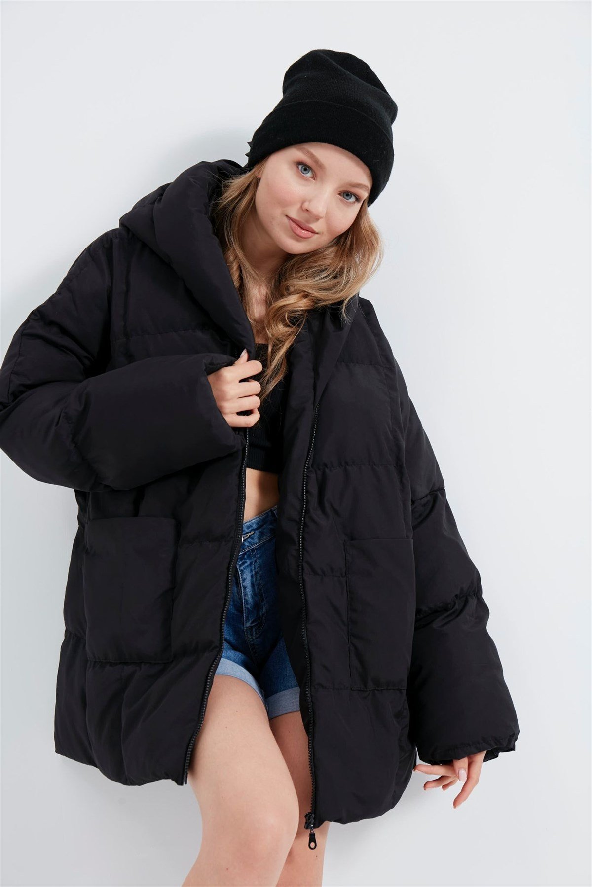 bayan kışlık kaban yeni sezon