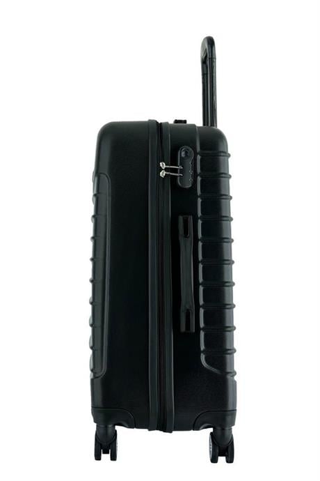Büyük Ve Kabin Boy Polikarbon Valiz 4x2 Teker Siyah 1177