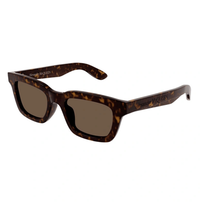 ALEXANDER MCQUEEN AM0392S 002 HAVANA 52
