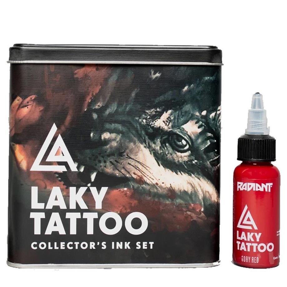 Laky Set 9'lu - Radiant Tattoo Dövme Boyası Seti - 1oz/30ml - Panormos ...