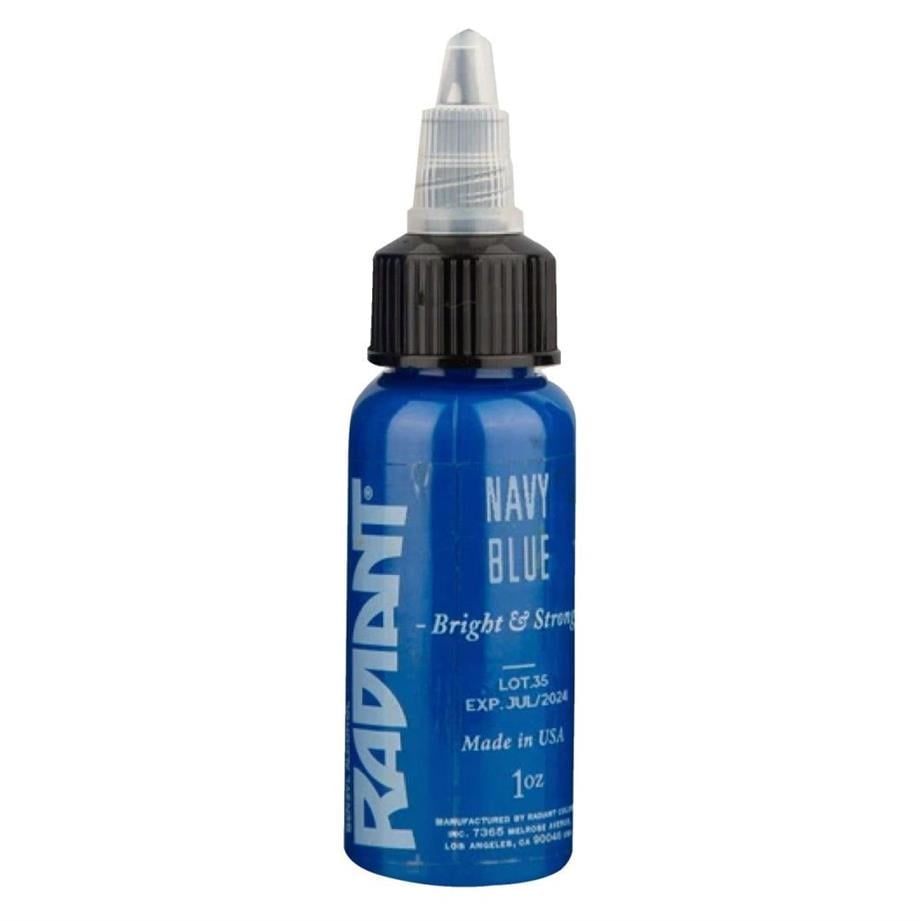 Navy Blue - Radiant Tattoo Dövme Boyası - 1oz/30ml - Panormos Tattoo ...