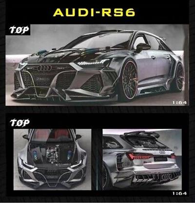 1/64 Audi RS6 Avant (Top Models)