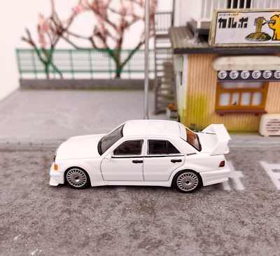1/64 Mercedes Benz 190E Evo 2.5 White (SEEKER)