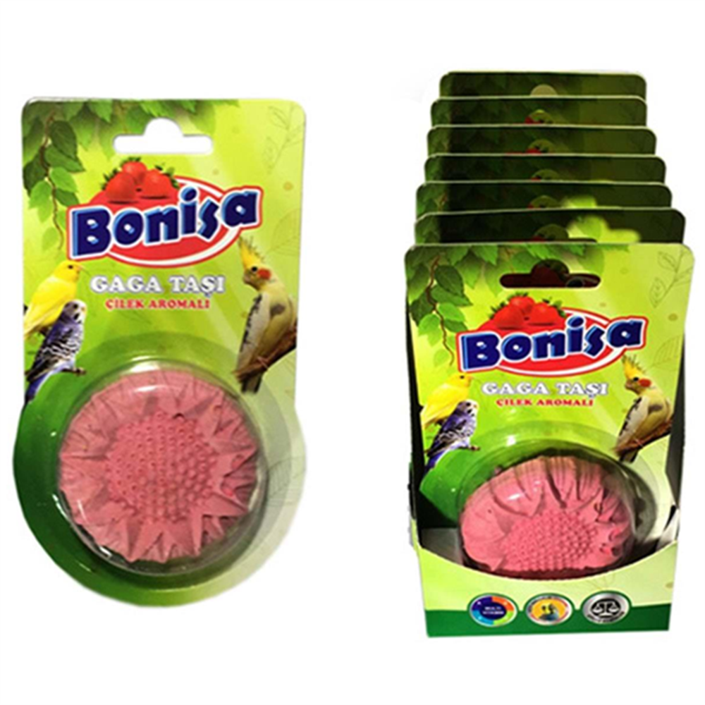 Bonisa Blok Gaga Taşı Çilek Aromalı 70 Gr - Express Mama