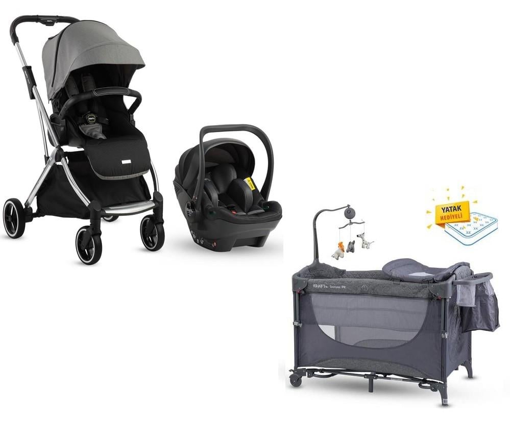 KRAFT KENYA GRİ+DENVER LİGHT GRİ SET