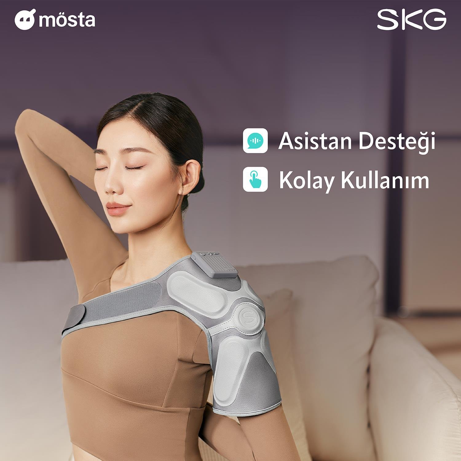 SKG W3 PRO KABLOSUZ TAŞINABİLİR DİZ MASAJ ROBOTU