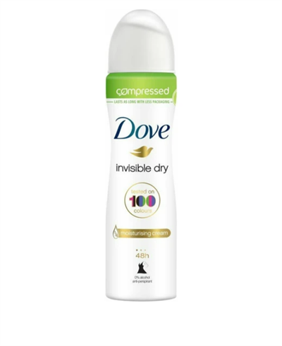 Dove Invisible Dry Compressed Deodorant 75 mlDove