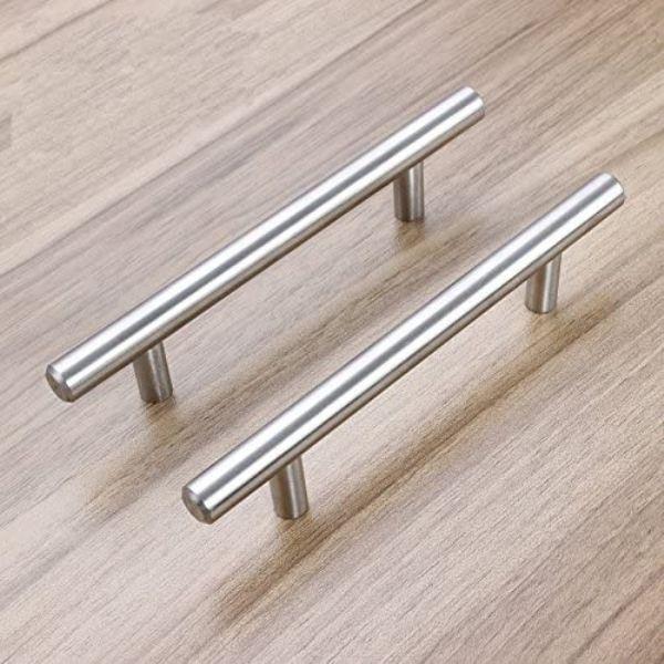 5 ADET Keijo INOX 96mm Paslanmaz Kulp (mobilya, dolap kulbu, kulp modeli) - Almital.com.tr