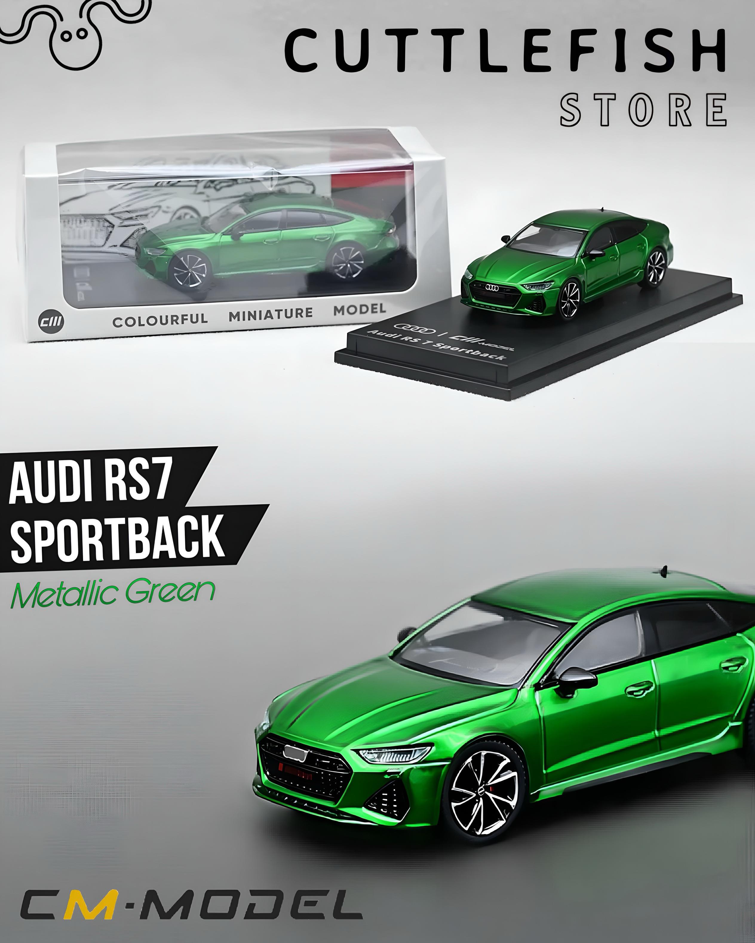 CM Model Audi RS7 Sportback Metallic Green