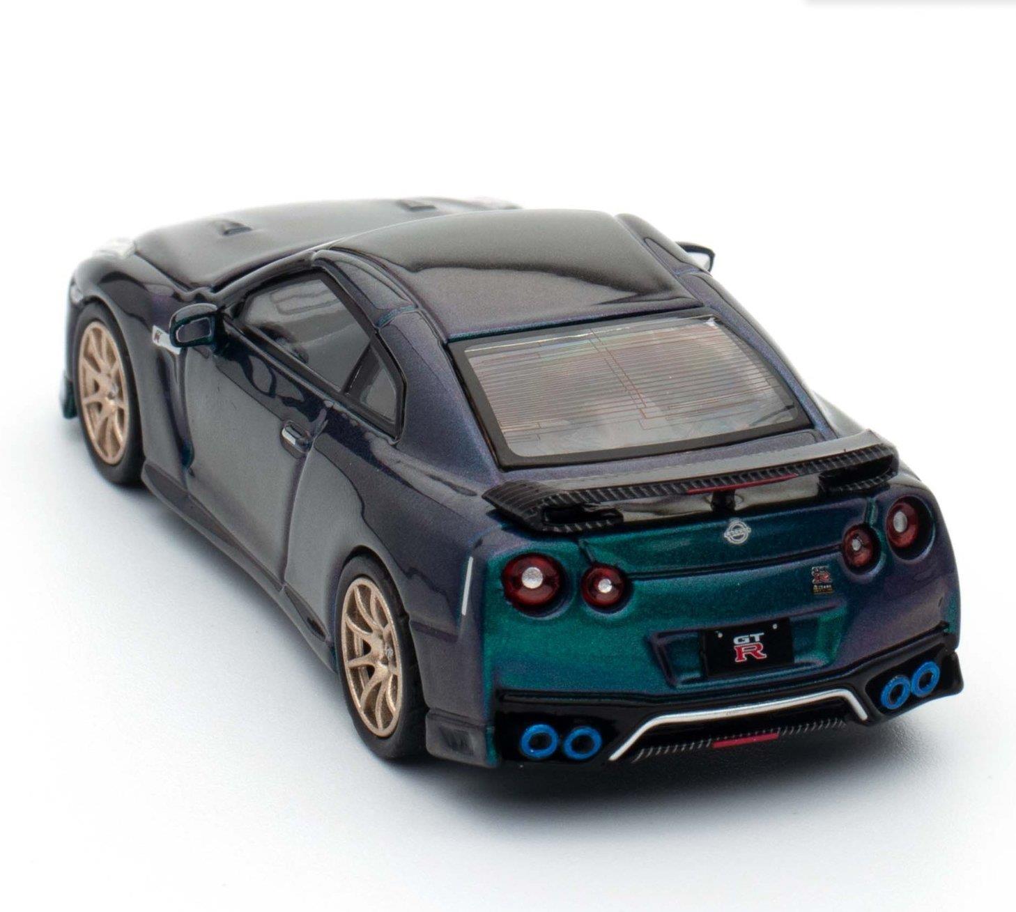 Inno 1/64 Nissan Skyline GT-R R35 T-SPEC Midnight Purple Diecast Scale ...