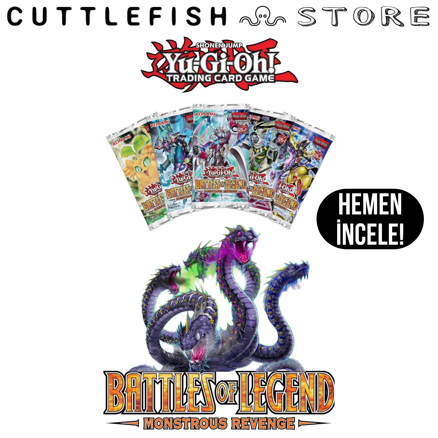 Konami Yu-Gi-Oh! Battles of Legend: Monstrous Revenge Booster