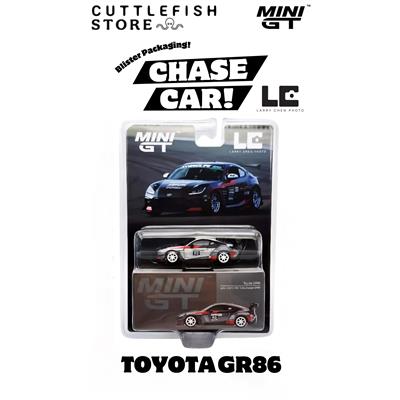 CHASE CAR 1/64 Mini GT Toyota GR86 Larry Chen's HKS Turbo Charged GR86 Diecast Car Model