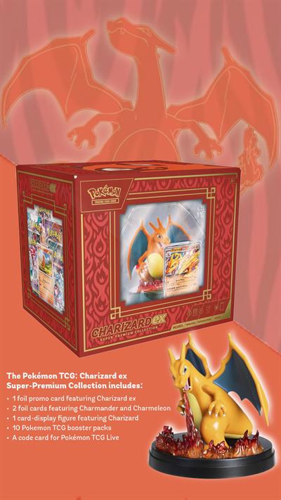 Pokemon TCG: Charizard Ex Super Premium Collection