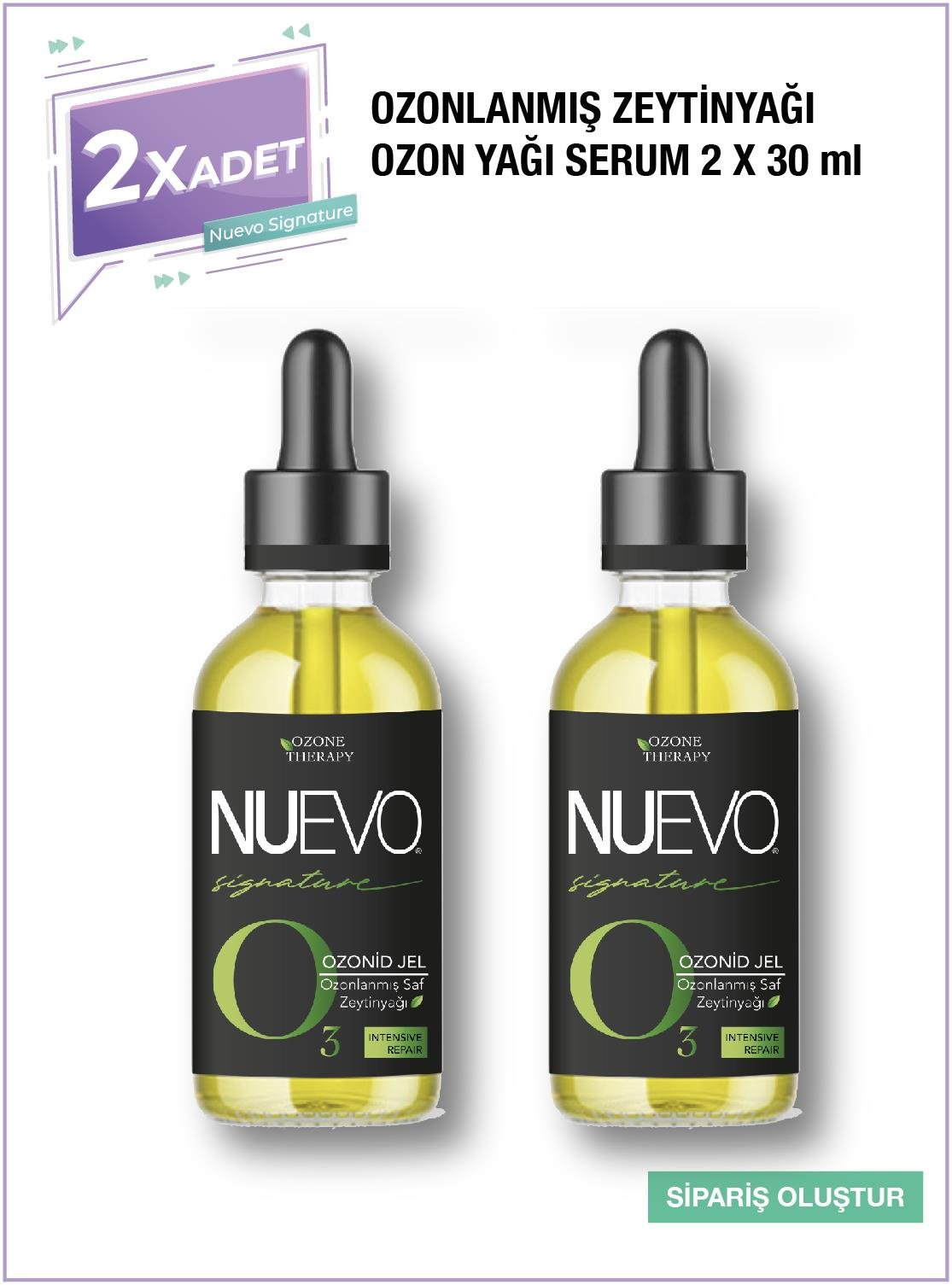 2 Adet Nuevo Signature Ozon Yağı Serum