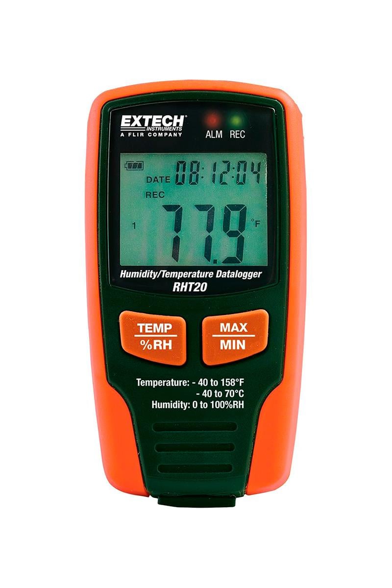 Extech RHT20 Sıcaklık ve Nem Kayıt Cihazı Extech RHT20 Sıcaklık ve Nem Kayıt Cihazı