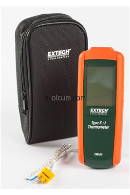 Extech TM100 K ve J Tip Termokupl Girişli Termometre