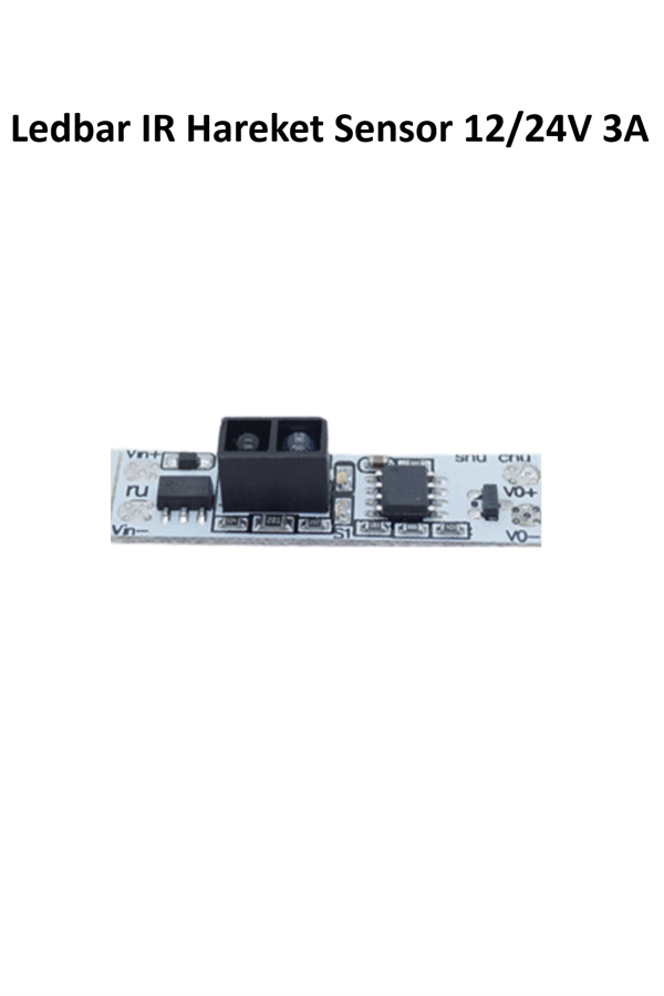 Ledbar IR Hareket Sensor 12/24V 3A