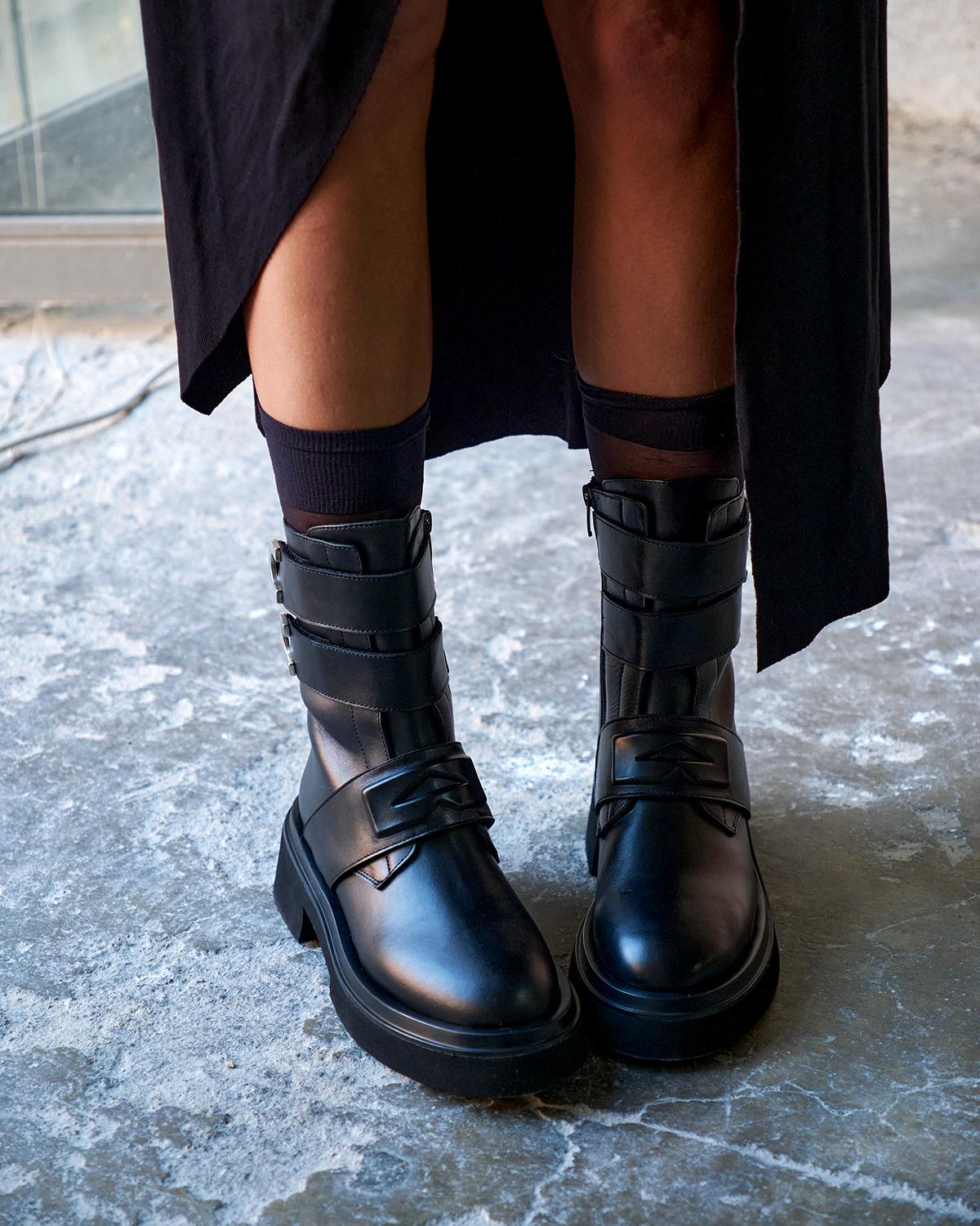 İVAN SİYAH DERİ BOT