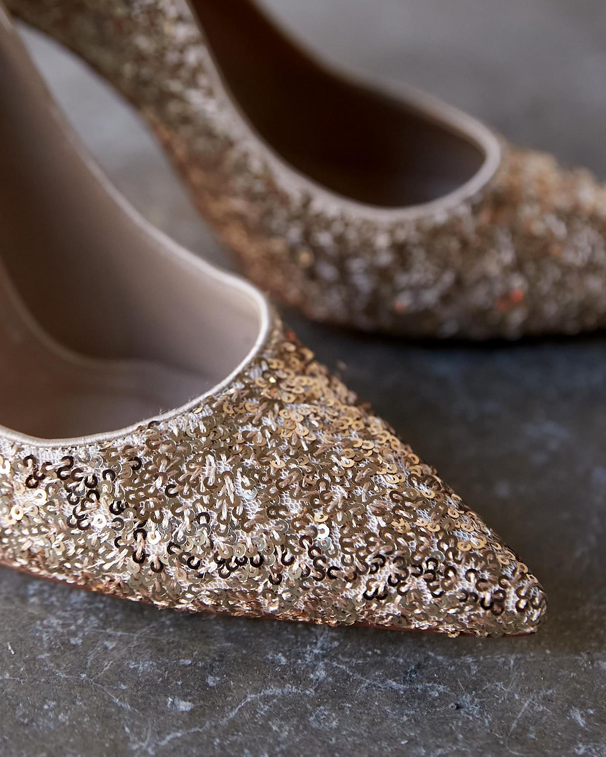 STACY GOLD PULLU TOPUKLU AYAKKABI