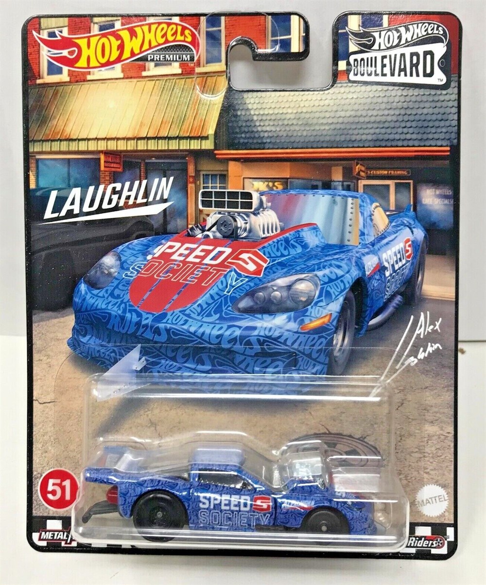 Hot Wheels Boulevard Premium 12 Corvette Z06 Drag Racer GJT68-HCR12