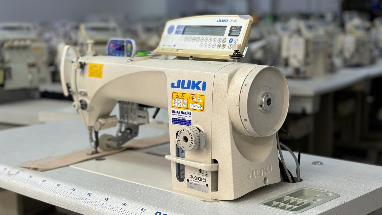 DA-KA Makina | Blacktech Merdane Sistemli JUKI DDL-9000B-SS Düz Dikiş Makinası
