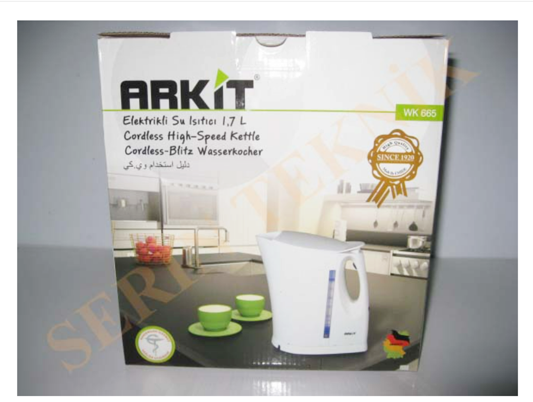 Arkit Elektrikli Su Isıtıcısı