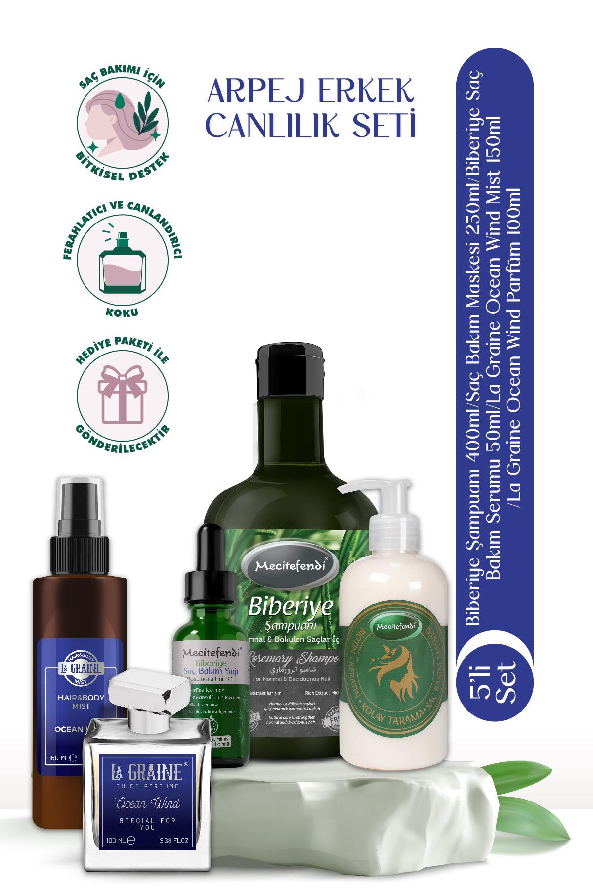 Arpej Erkek Canlılık Hediye Seti | Mecitefendi