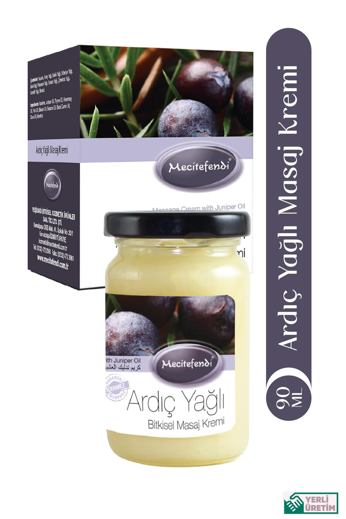 Ardıç Yağlı Masaj Kremi 90 Ml - Mecitefendi