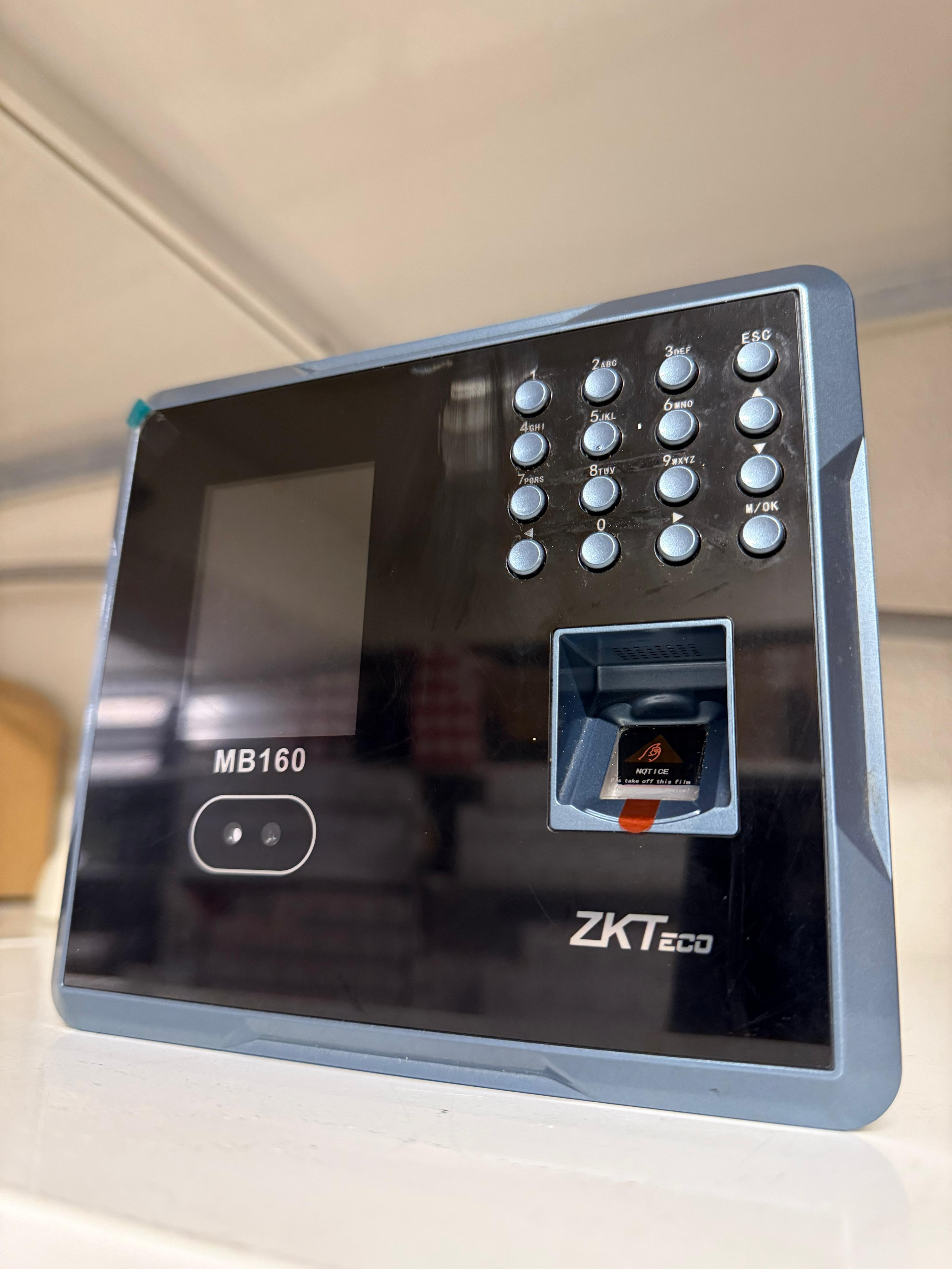 ZK Teco MB160 Parmak İzi & Yüz Tanımalı PDKS ve Erişim Kontrol Cihazı