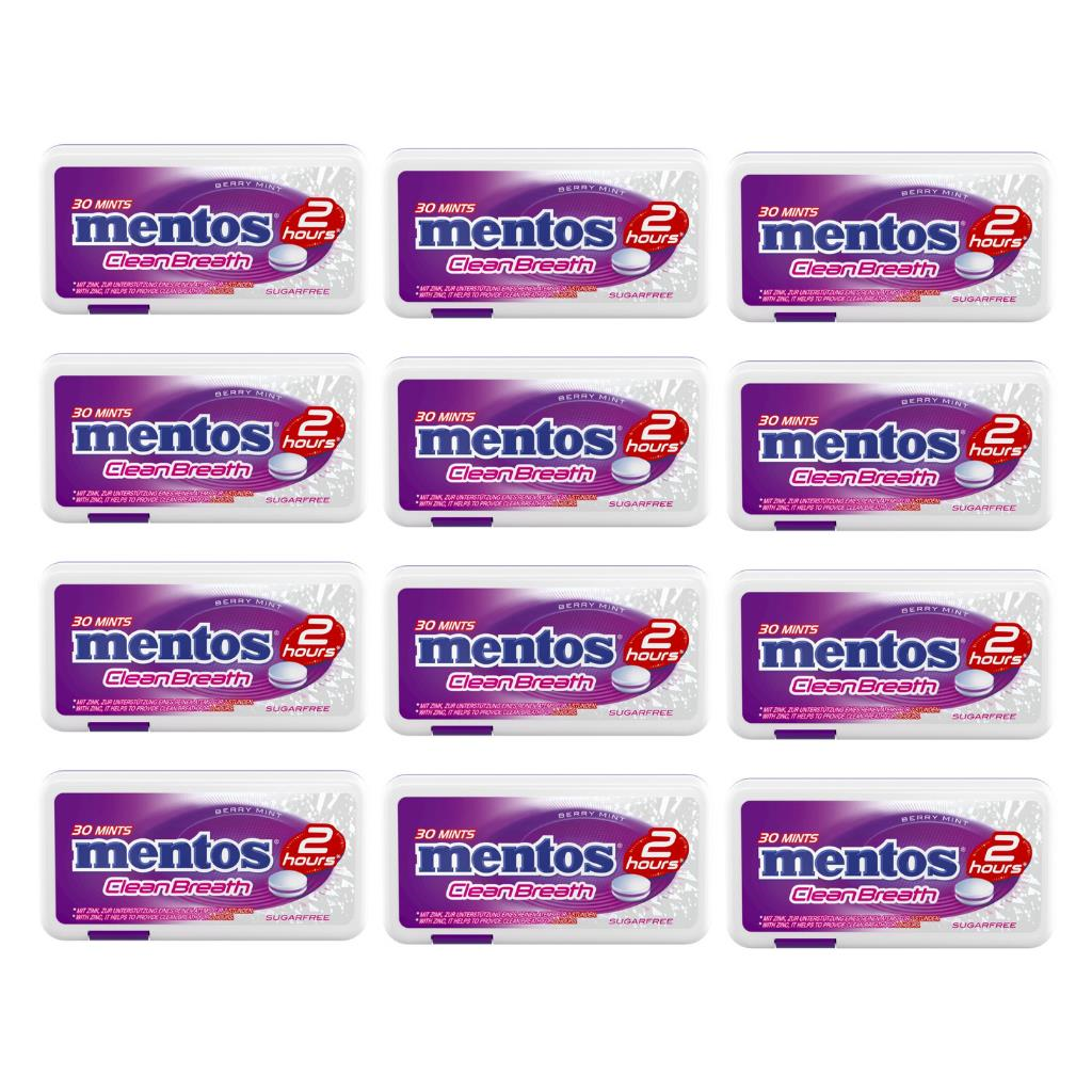 Mentos Clean Breath Orman Meyvesi Ferahlığı Tatlandırıcılı Tablet ...