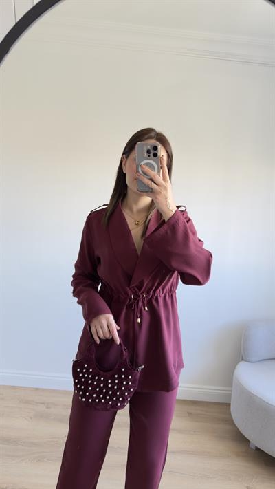 BORDO KOL DETAYLI TAKIM