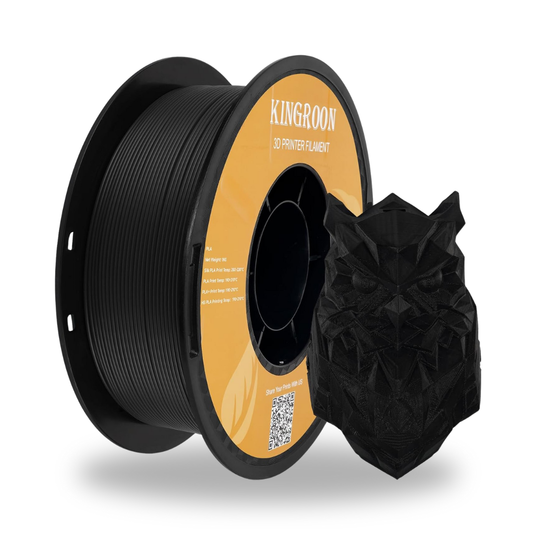 Kingroon Rapid PLA Siyah Filament - 1.75mm - 1Kg